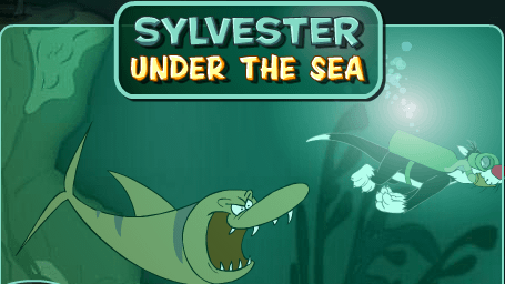 Looney Tunes Sylvester Under the Sea - Play Online on Flash Museum 🕹️