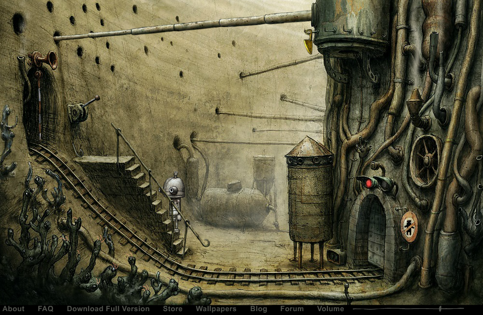 Machinarium (demo) - Play Online on Flash Museum 🕹️