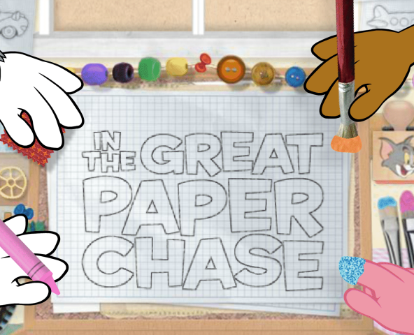 Make & Race in the Great Paper Chase - Play Online on Flash Museum 🕹️