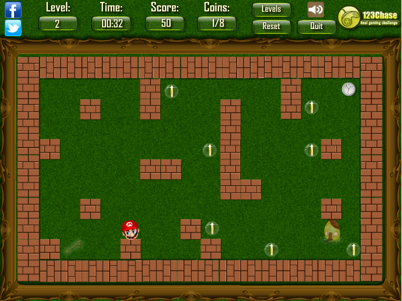 Mario Gold Rush - Play Online on Flash Museum 🕹️