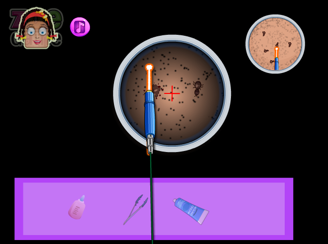 Messy Baby Zoe - Play Online on Flash Museum 🕹️