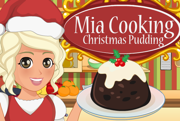 Mia Cooking Christmas Pudding - Play Online on Flash Museum 🕹️