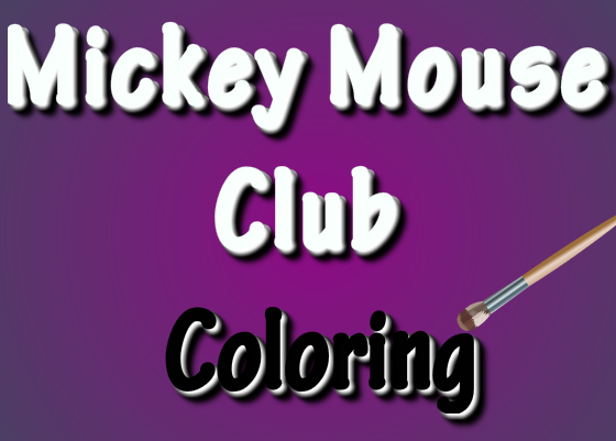 Mickey Mouse Club Coloring - Play Online on Flash Museum 🕹️