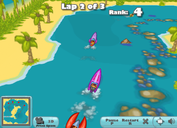 Microboats - Play Online on Flash Museum 🕹️