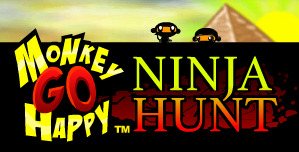 Monkey Go Happy Ninja Hunt - Play Online on Flash Museum 🕹️