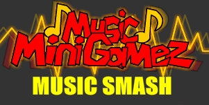 Music MiniGamez: Music Smash - Play Online on Flash Museum 🕹️