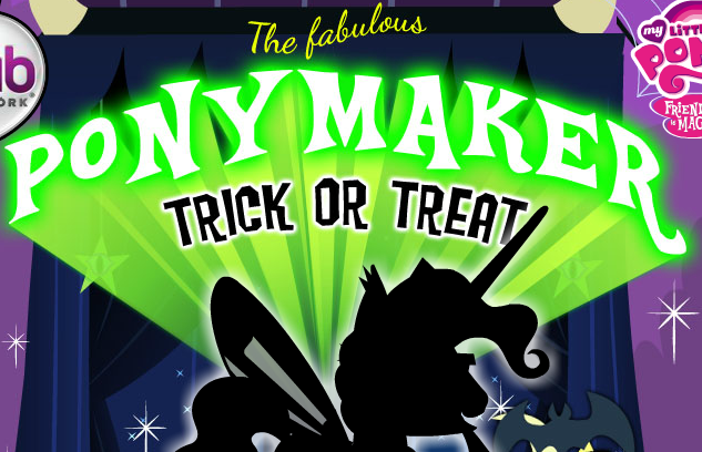 My Little Pony Friendship is Magic: The Fabulous Ponymaker Trick or Treat - Play Online on Flash ...