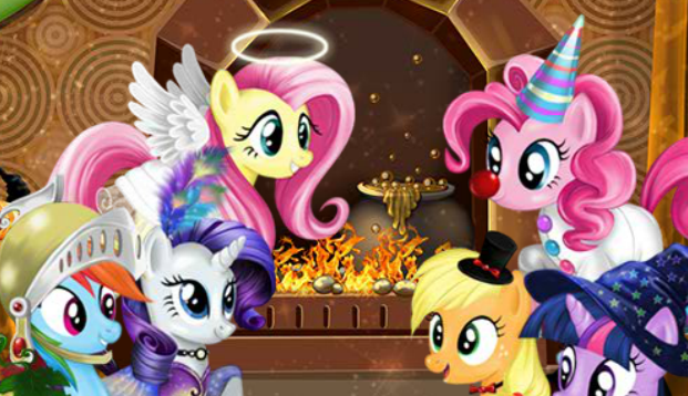 My Little Pony Halloween Party - Play Online on Flash Museum 🕹️
