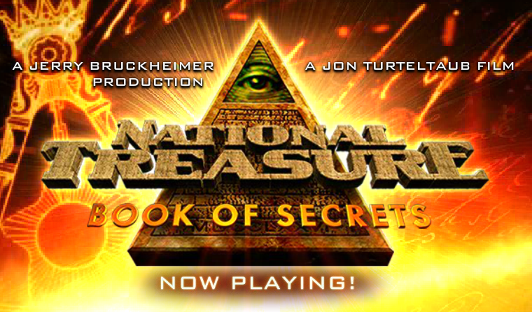 National Treasure: Book of Secrets Microsite - Play Online on Flash ...