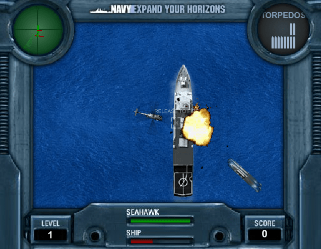 Navy Helicopter - Play Online on Flash Museum 🕹️