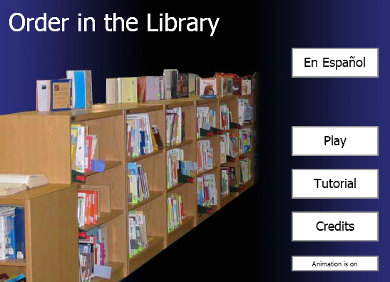Order in the Library - Play Online on Flash Museum 🕹️