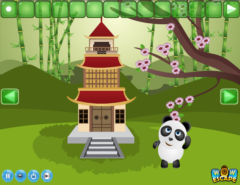 Panda Escape - Play Online on Flash Museum 🕹️