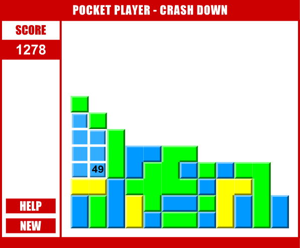 Pocket Player - Crash Down - Play Online on Flash Museum 🕹️