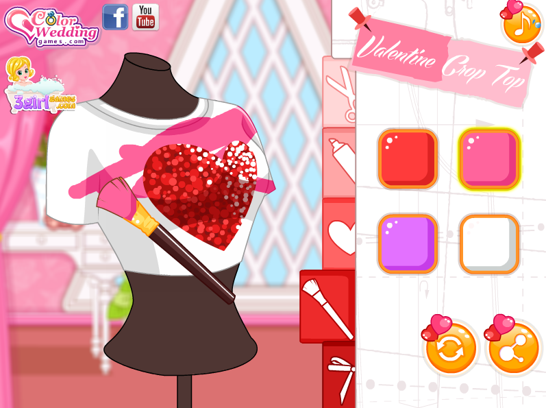 Princess Valentine Prep - Play Online on Flash Museum 🕹️