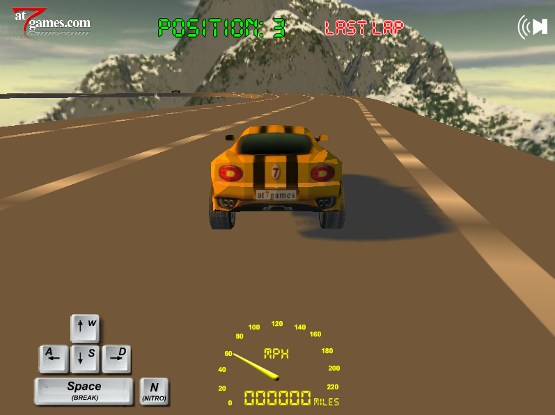 Race On The Edge - Play Online on Flash Museum 🕹️