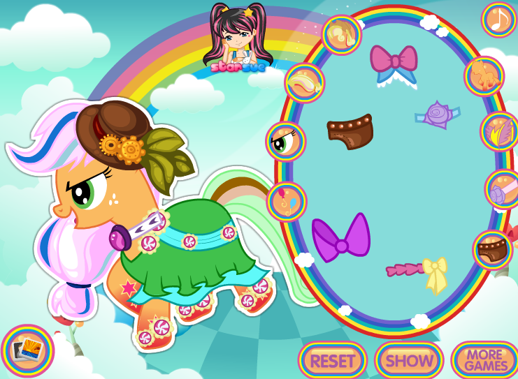 Rainbow Power Applejack - Play Online on Flash Museum 🕹️