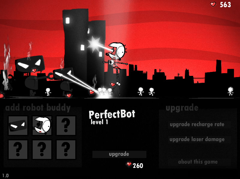 Robot and the Cities that Built Him - Play Online on Flash Museum 🕹️