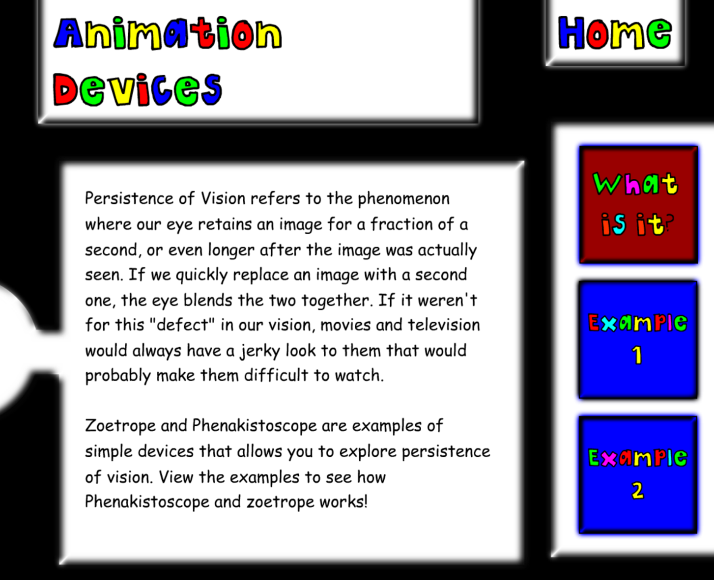 Science Centre Singapore Project Animation Play Online On Flash