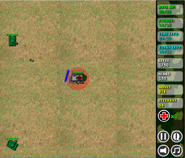 Shield Defense - Play Online on Flash Museum 🕹️