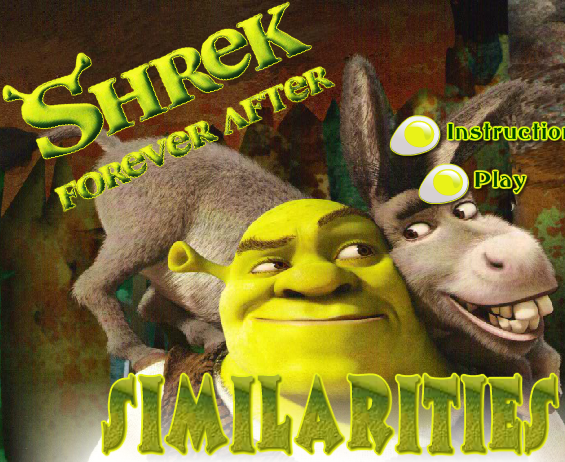 Shrek Forever After Similarities - Play Online on Flash Museum 🕹️