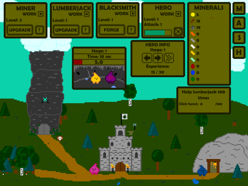 Slim World - Play Online on Flash Museum 🕹️