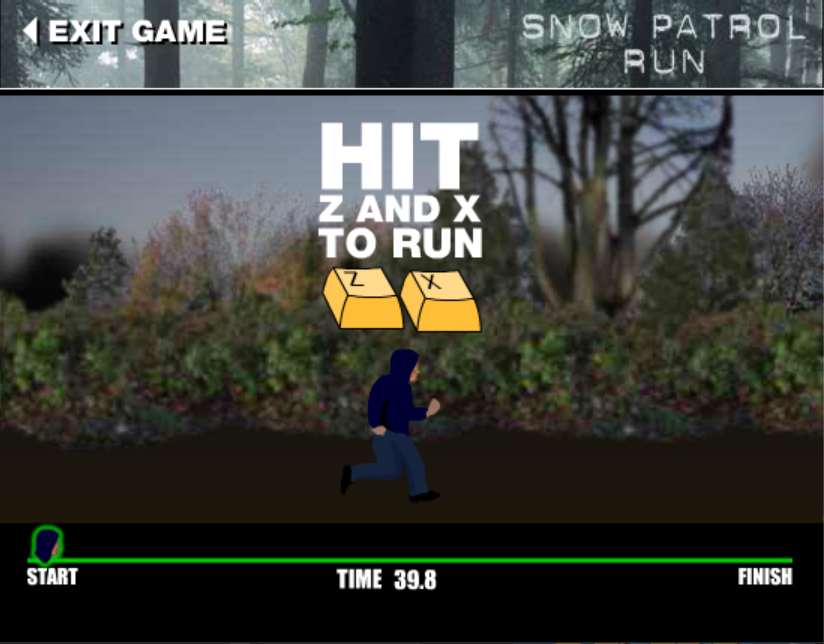 Snow Patrol Run - Play Online on Flash Museum 🕹️