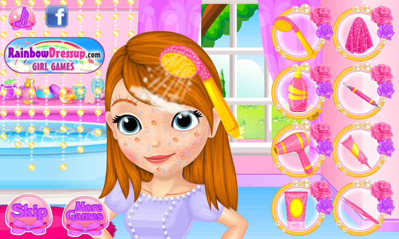 Sofia Make-Up Tutorial - Play Online on Flash Museum 🕹️