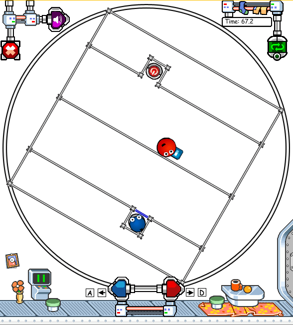 Sola Rola - The Gravity Maze - Play Online on Flash Museum 🕹️