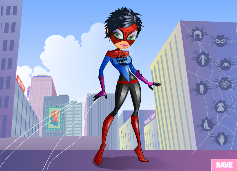 Spider Girl - Play Online on Flash Museum 🕹️