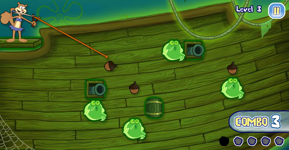 SpongeBob SquarePants: Sandy's Shrubbery Shakedown 2 - Play Online on ...