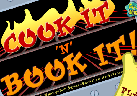 SpongeBob: Cook It 'N' Book It! - Play Online on Flash Museum 🕹️