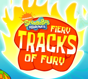 SpongeBob: Fiery Tracks of Fury - Play Online on Flash Museum 🕹️