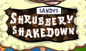 SpongeBob: Sandy's Shrubbery Shakedown - Play Online on Flash Museum 🕹️