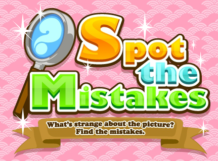 Spot the Mistakes - What's strange about the picture? Find the mistakes ...