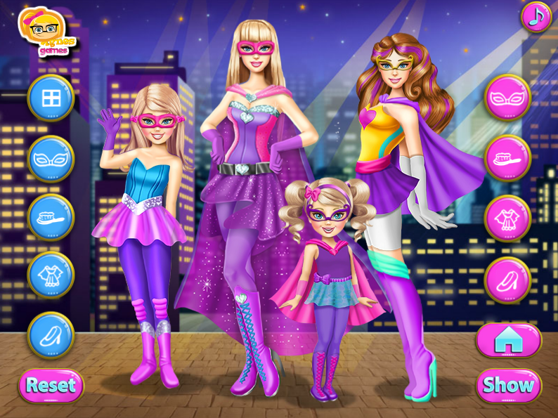 Super Barbie: Sisters Transform - Play Online on Flash Museum 🕹️