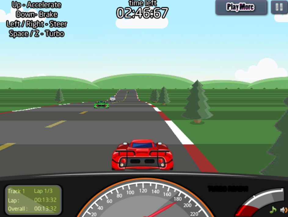 Super Awesome Racers - Play Online on Flash Museum 🕹️