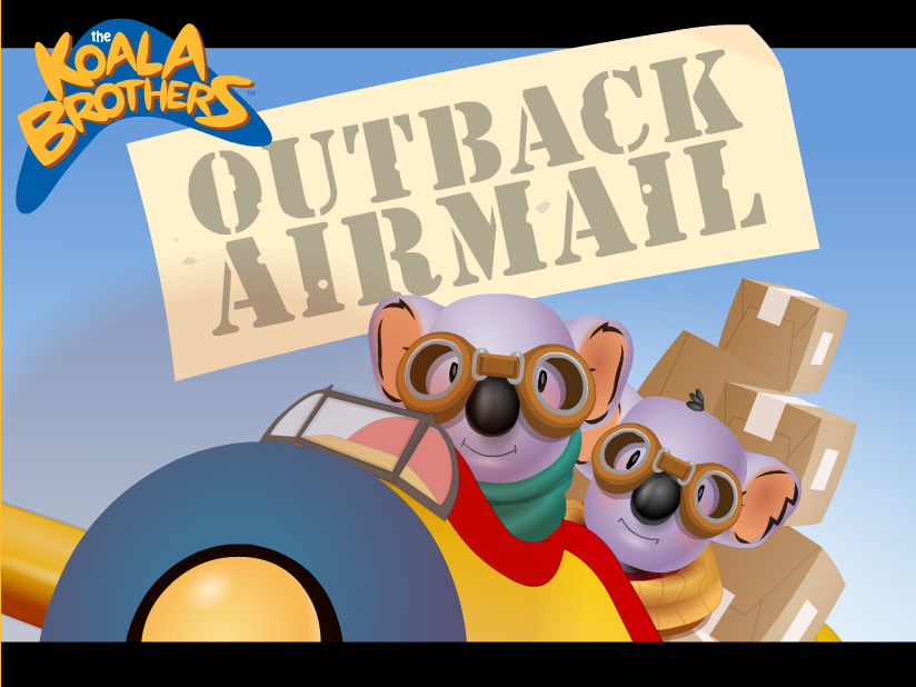 The Koala Brothers: Outback Airmail - Play Online on Flash Museum 🕹️
