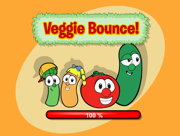 Veggie Bounce - Play Online on Flash Museum 🕹️