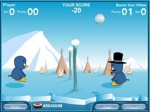 Volleyball (Arkadium) - Play Online on Flash Museum 🕹️