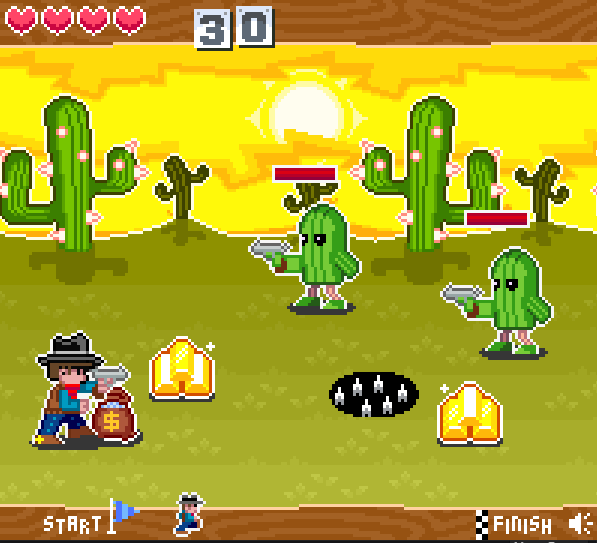 Wild Pixel West - Play Online on Flash Museum 🕹️