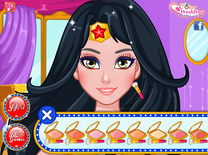 Wonder Woman Fashion Makeover - Play Online on Flash Museum 🕹️