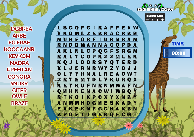 Word Search Game Play - 2 - Play Online on Flash Museum 🕹️