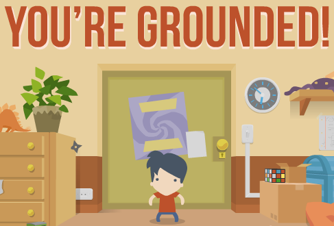 You're Grounded! - Play Online on Flash Museum 🕹️