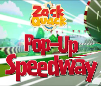 Zack & Quack: Pop Up Speedway - Play Online on Flash Museum 🕹️