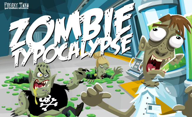 Zombie Typocalypse - Play Online on Flash Museum 🕹️